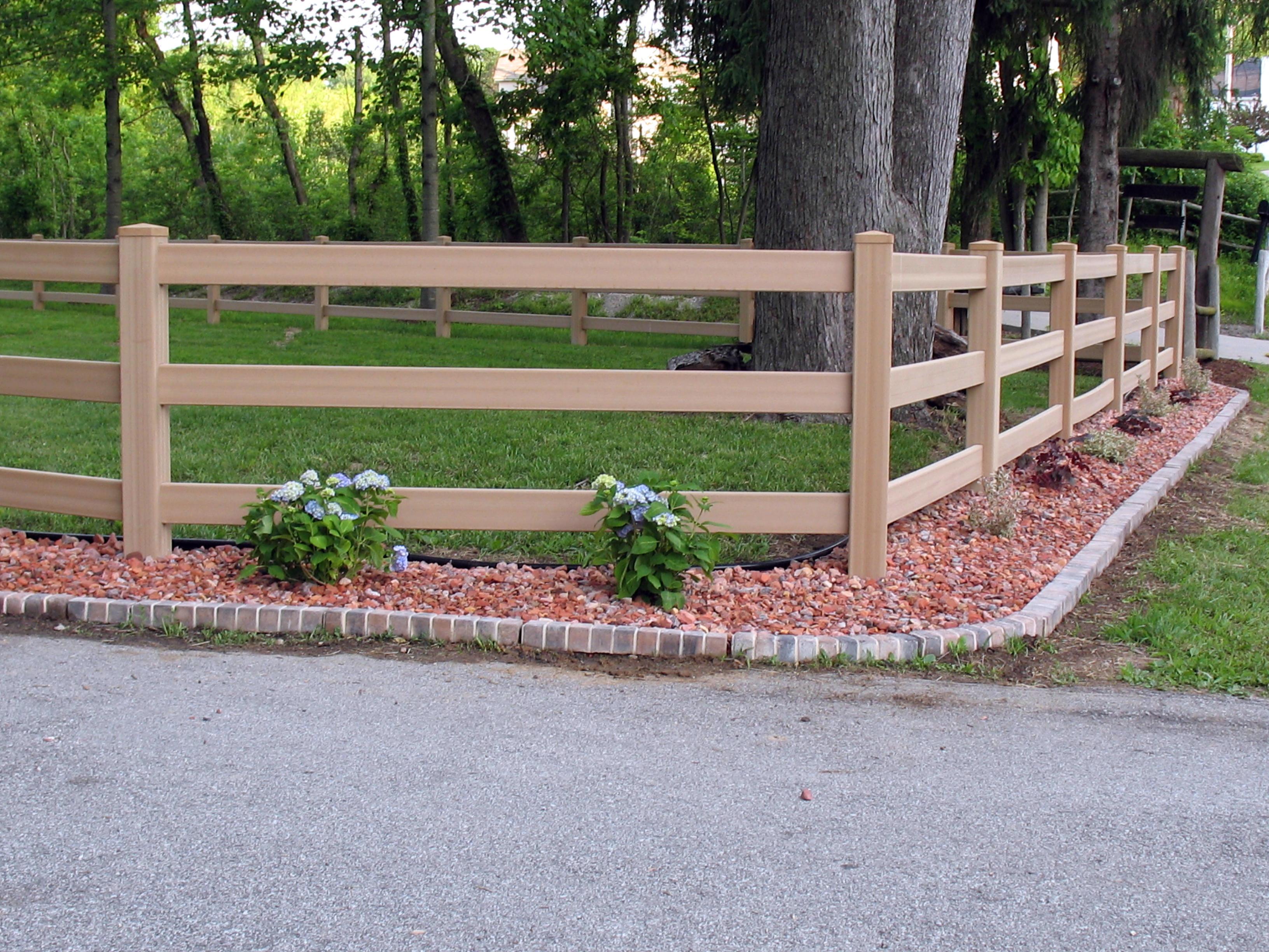 Ranch Rails Fence: Installation, Vinyl Fencing, Fencing, Northern Colorado